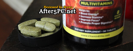 Supplement Review: Elite Man Multivitamins by Vitamin Elite | After5PC.net