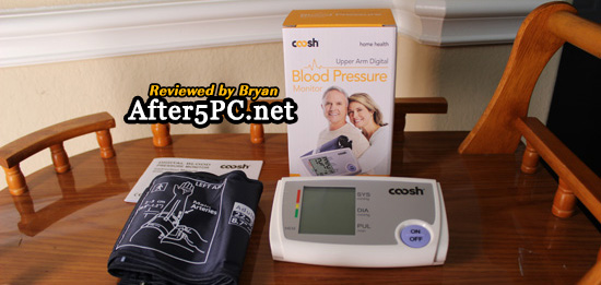 Health Gadget Review: Coosh Upper Arm Blood Pressure (BP) Monitors ...