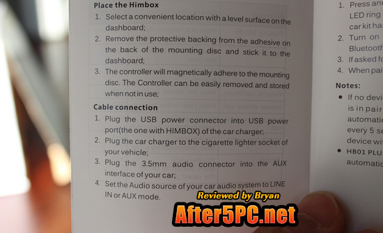 Vehicle Accessory Review: Himbox HB01 Plus Bluetooth 4.0 Hands-Free Car ...