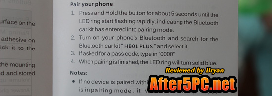 Vehicle Accessory Review: Himbox HB01 Plus Bluetooth 4.0 Hands-Free Car ...